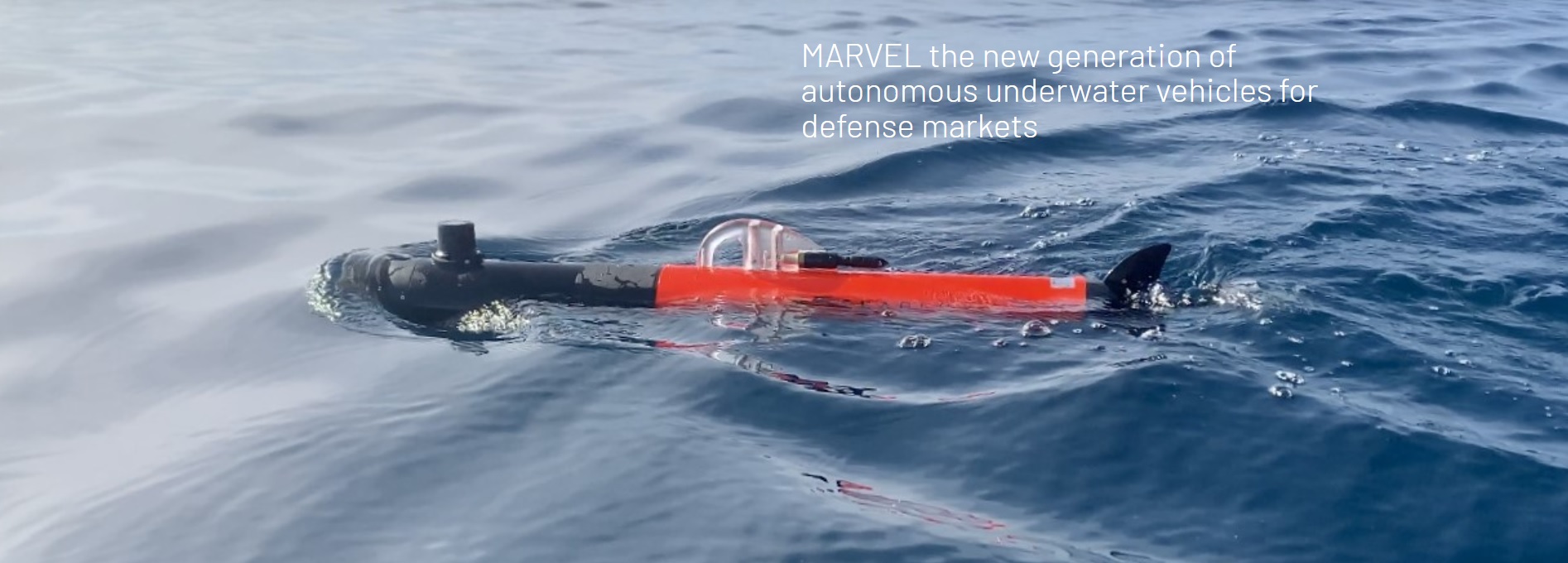 MARVEL micro-AUV USBL - Nautilus Oceanica